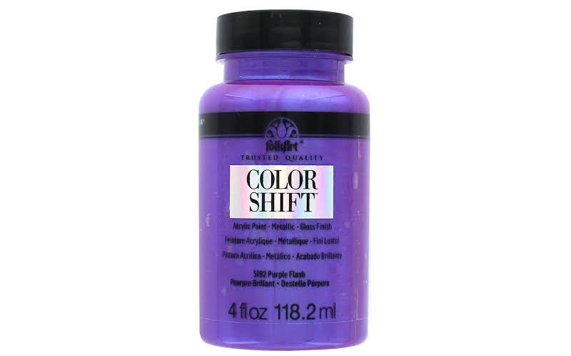 028995051920 UPC - Plaid Folkart Color Shift Paint 4oz Purple Flash ...