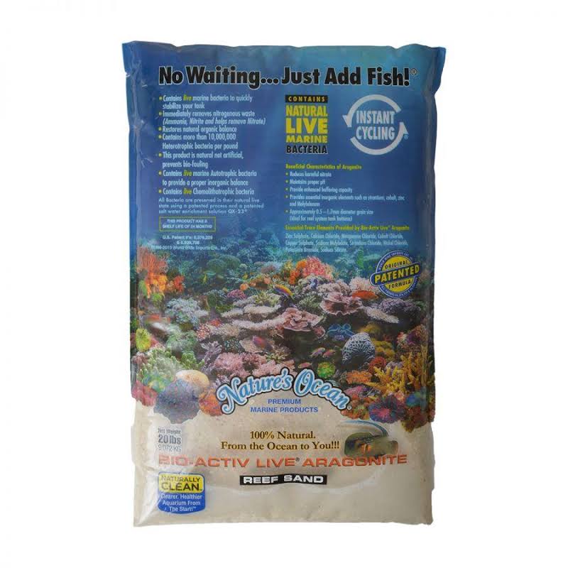 029904107011 UPC - Nature's Ocean Bio Activ Live Aragonite Reef Sand ...