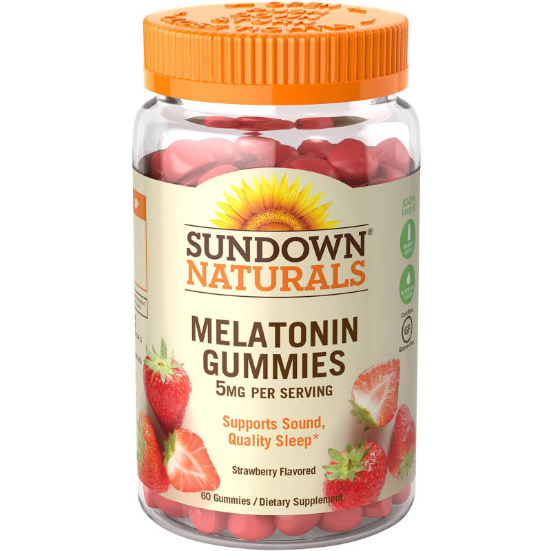 030768535032 UPC - Sundown Naturals Melatonin Strawberry 5 Mg 60 ...