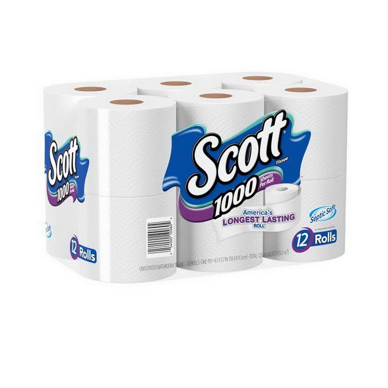 054000100604 UPC - Scott 1000 Bathroom Tissue | UPC Lookup